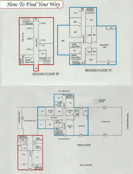 Map of SPC Facilities – Hope Christian Discipleship